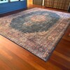 MARA Red-violet Vintage Area Rug, Dark Reddish Purple, Magenta, Wine ...
