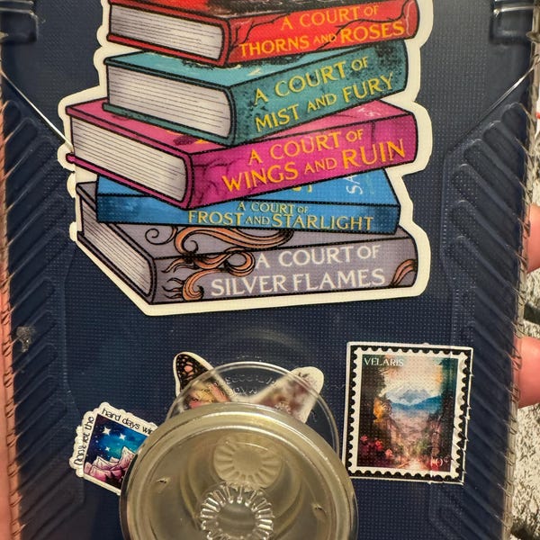 ACOTAR Books Vinyl Sticker - Etsy