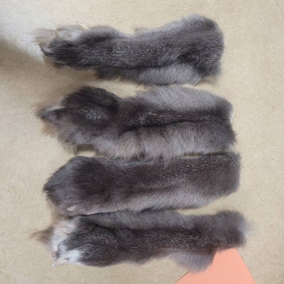 Beaver Fur Can and Bottle Cooler/cozy With Pink Neoprene Insert listing ...