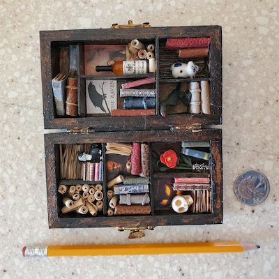 Miniature Libraries Miniatuurbibliotheken Victorian-mini Books - Etsy