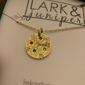 Periodic Table Element Necklace Hand Stamped Jewelry | Etsy