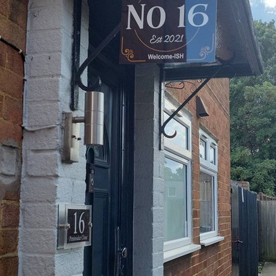 Personalised Pub Shed Hanging Swing Sign With Bracket Garden Pub Home ...