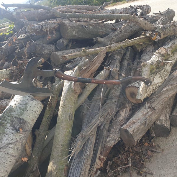 31 Inch Full Tang Hand Forged Long Survival Sword Knife | Sharp Carbon ...