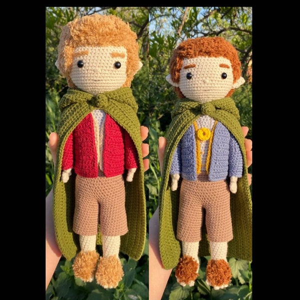 Crochet Pattern: Large Halfling - Etsy