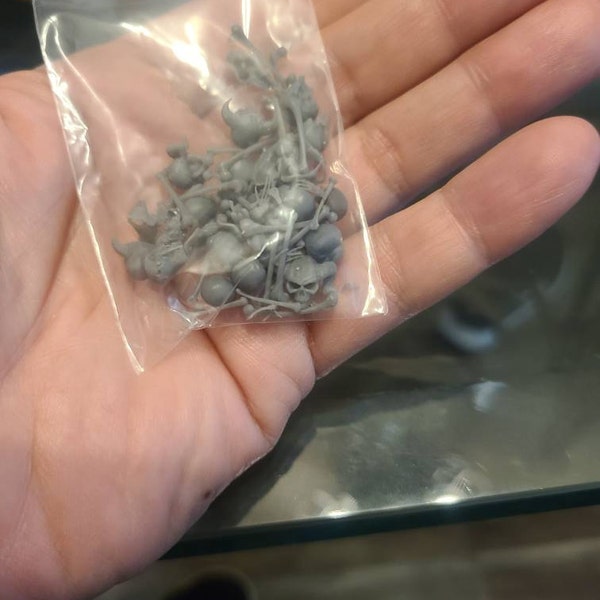 Human Skeleton 1:24 Scale Miniature for Horror Diorama, Dollhouse ...