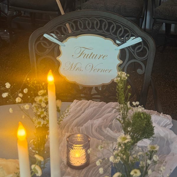 Future Mrs Sign,wedding Shower Sign, Mrs to Be Sign, Bridal Shower ...