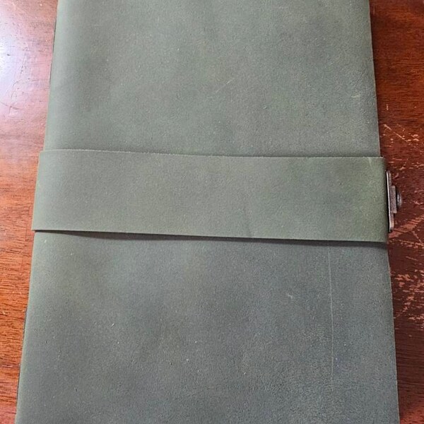 Parihandicrafts01genuine Full Grain Hand Made Leather Journal ...