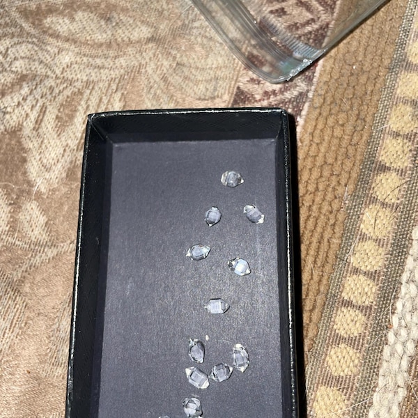 Herkimer Diamond Strand, High Quality Drilled Herkimer Diamond Beads ...