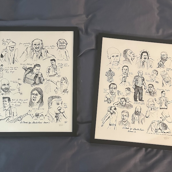 New Boot Goofin - Oil Paint Print - Reno 911 - Lieutenant Dangle - Art ...