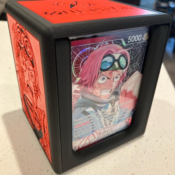 OPTCG DOUBLE WINDOWED Koby Themed Deck Box!!! - Etsy