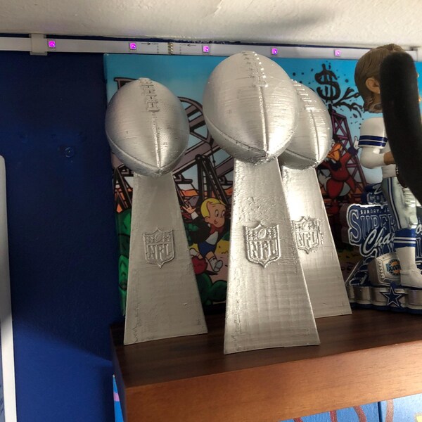 3D Printed Lombardi Trophy (NFL) - Etsy