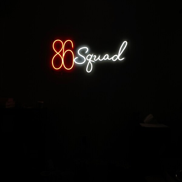 Sloan Light up Sign Neon Sign Custom Neon Sign Last Name Sign Bon ...