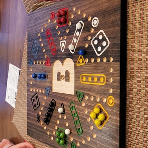 Resource Building Board Game, Game Board Only, Family Games Night - Etsy