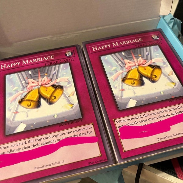 Magic the Gathering - Wedding Save the Date - Etsy