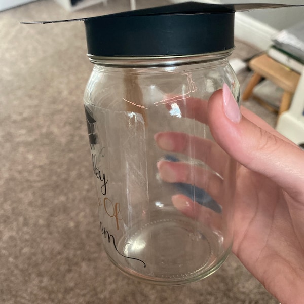Personalized Graduation Advice Jar 2026: Party Keepsake With Cards - Etsy