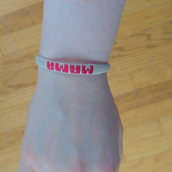 Tribal Mexican Friendship Bracelets, Aztec Patterned Handwoven ...