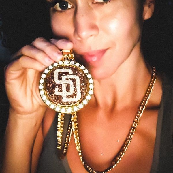 Pickleball Royalty Spinning Swag Chain Necklace - Custom Gold or Silver ...