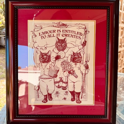 Soviet Cat Poster Cat Star Union - Etsy