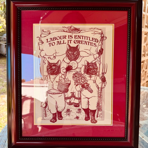 Soviet Cat Defeat the Fascist Snake Poster - Etsy