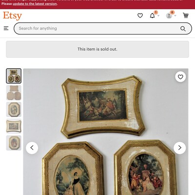 Set of 4 Vintage Reverse Painted Snuff Bottles in Box, Perfume Bottles ...