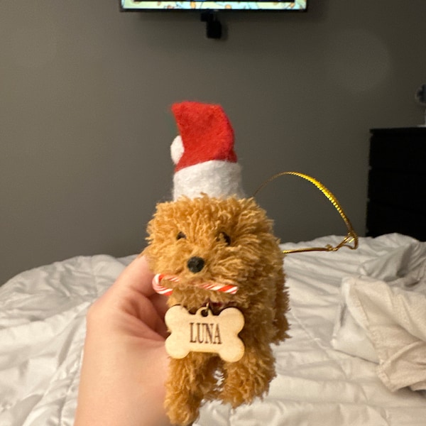 Fetch Doodle Dog Ornament Personalized | Doodle Ornament | Dog ...
