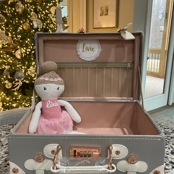 Personalized Baby Keepsake Box, Memory Case, Suitcase Memory Box ...