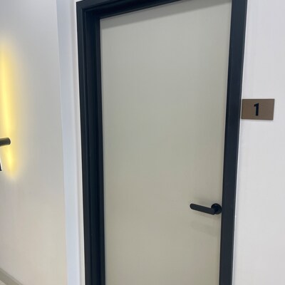 Apartment Plaques. Stainless Silver Plates for Doors. Door Plate ...