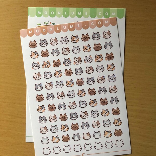 Starry Night Paint UI Holographic Vinyl Sticker - Cute Waterproof ...