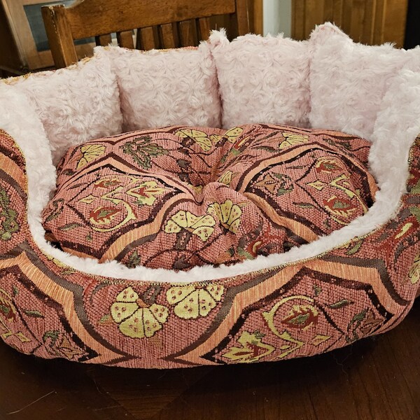 Dog Bed Sewing Pattern: 3 Sizes, Reversible Designer Pet Bed (PDF) - Etsy