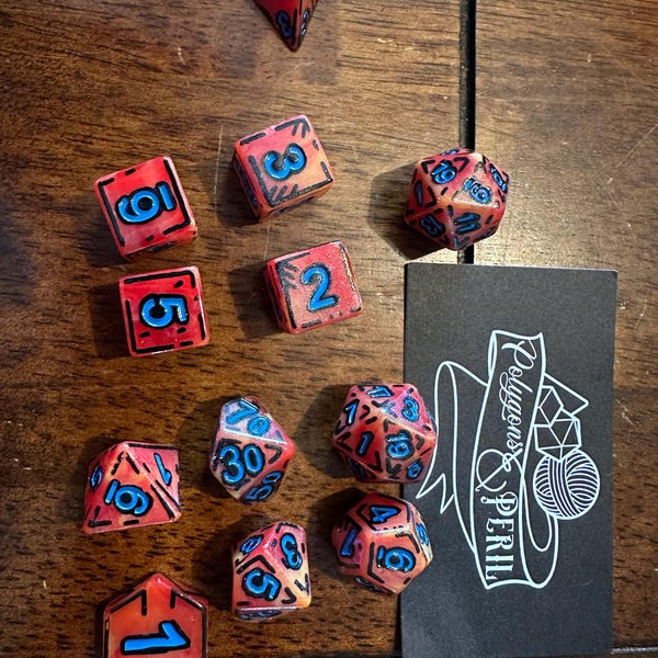Borderlands Inspired Lilith extra Dice Dnd/dungeons and Dragons/rpg ...