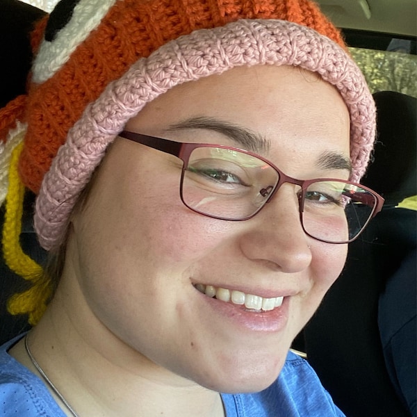 CROCHET PATTERN - Little Useless Fish Slouchy Hat - Magikarp Hat ...