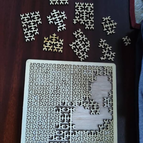 7 Piece Geckos Tessellation Wooden "jigsaw" Puzzle - Etsy