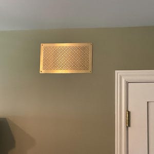 Bespoke Brass Air Vents Handcrafted Design & Custom Options - Etsy