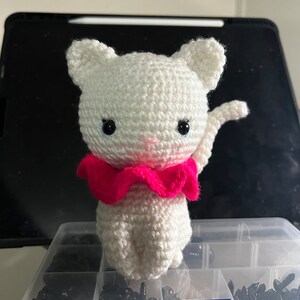 Kitty the Little White Kitten Pattern Crochet Cat Pattern - Etsy