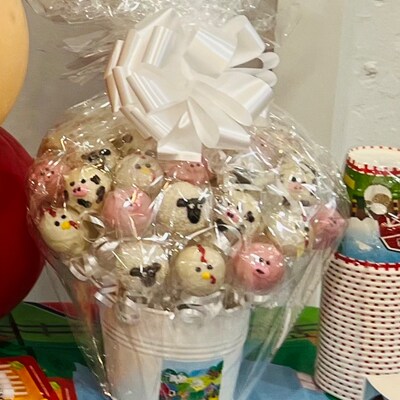 Slime Cake Pops, Slime Themed Cake Pops, Slime Chocolate, Slime Favors ...