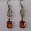 Regency Style Earrings, Vintage Drop Earrings, Edwardian Earrings ...