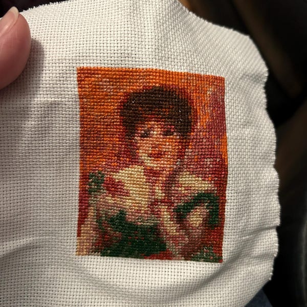 21 Mini Art Cross Stitch PDF Patterns Set, Mini Masterpieces Van Gogh ...