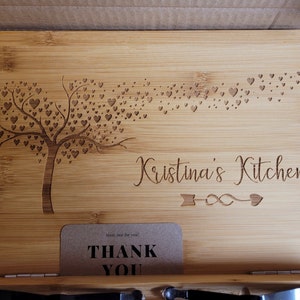 Personalized Cookbook Stand, Recipe Book Holder, Mother's Day Gift ...