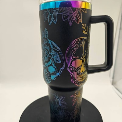 90's Throwback Laser Engraved Full Wrap Design for 40oz Tumbler ...