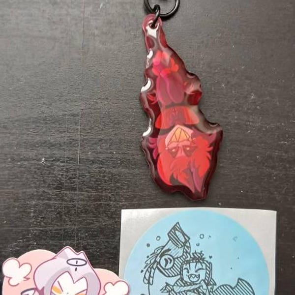 Hazbin Hotel Alastor , Lucifer Keychain ( PRE-ORDERS ) - Etsy