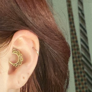 Narra Wood Fake Gauge Pincher for Pierced Ears FREE - Etsy UK