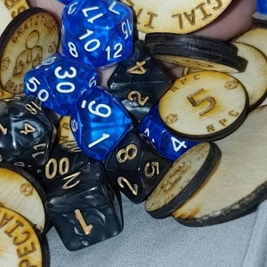 D&D Token Class Booster Set / Dungeon Master Tokens / DND | Etsy