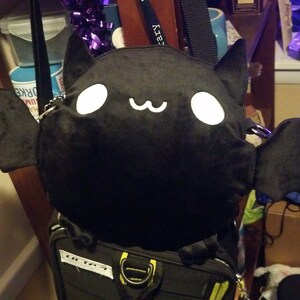 Cute Plush Bat Mini Crossbody Bag / Backpack - Etsy