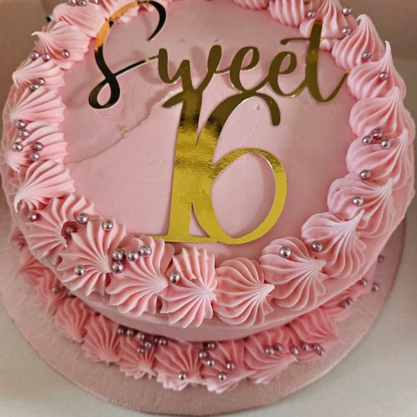 Sheet Cake Topper, Happy Birthday Sheet Topper, Personalised Custom ...