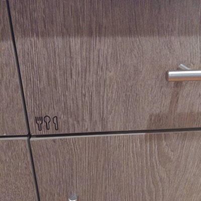 Kitchen Cabinet Label Decals extended Set 55 Icon Label Decals Kitchen ...