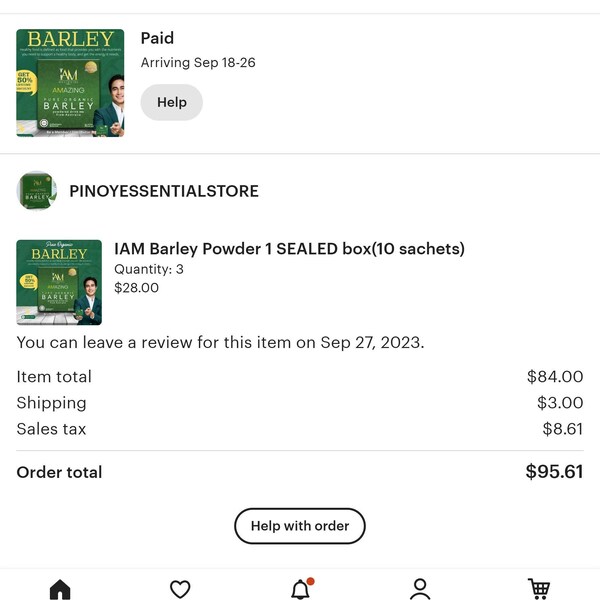 IAM Barley Powder 3 SEALED Boxes (30sachets) - Etsy