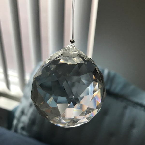 Prism Crystal Suncatcher, Rainbow Maker Window Decoration - Etsy