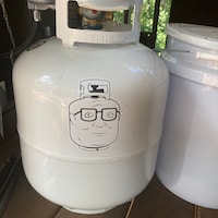 Hank Propane Sticker - Etsy