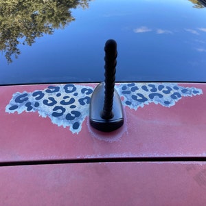 Cow Print Car Decal Set - Etsy