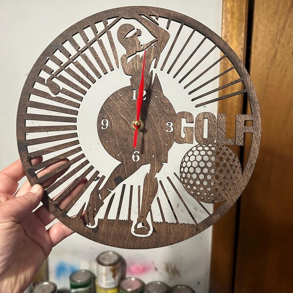 Clockwork Clock Laser Cut Files, SVG File. Vector File Ai, Cdr, Dxf ...